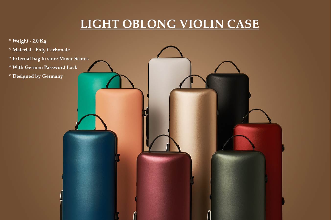 Violin Cases - Protect Your Violin With Our Durable Cases | Gramercy ...